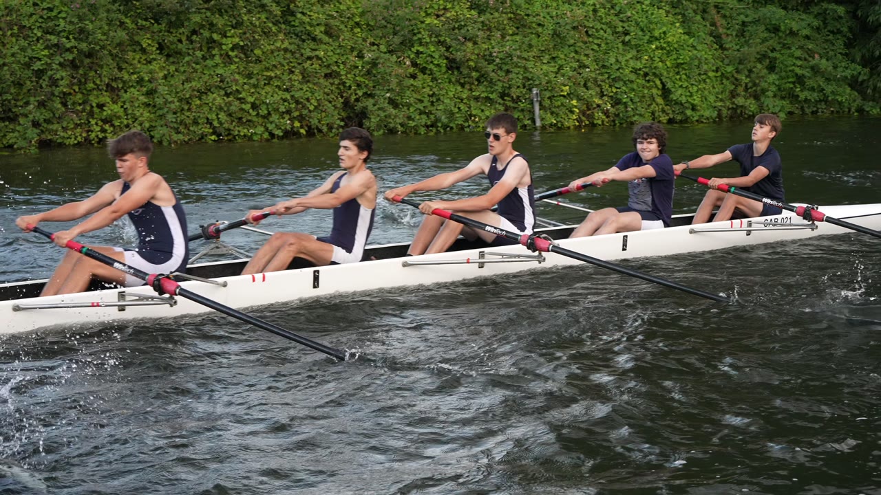 Cantabs M7, Division 2, Wednesday, Cambridge Town Bumps 2023 (slow motion)