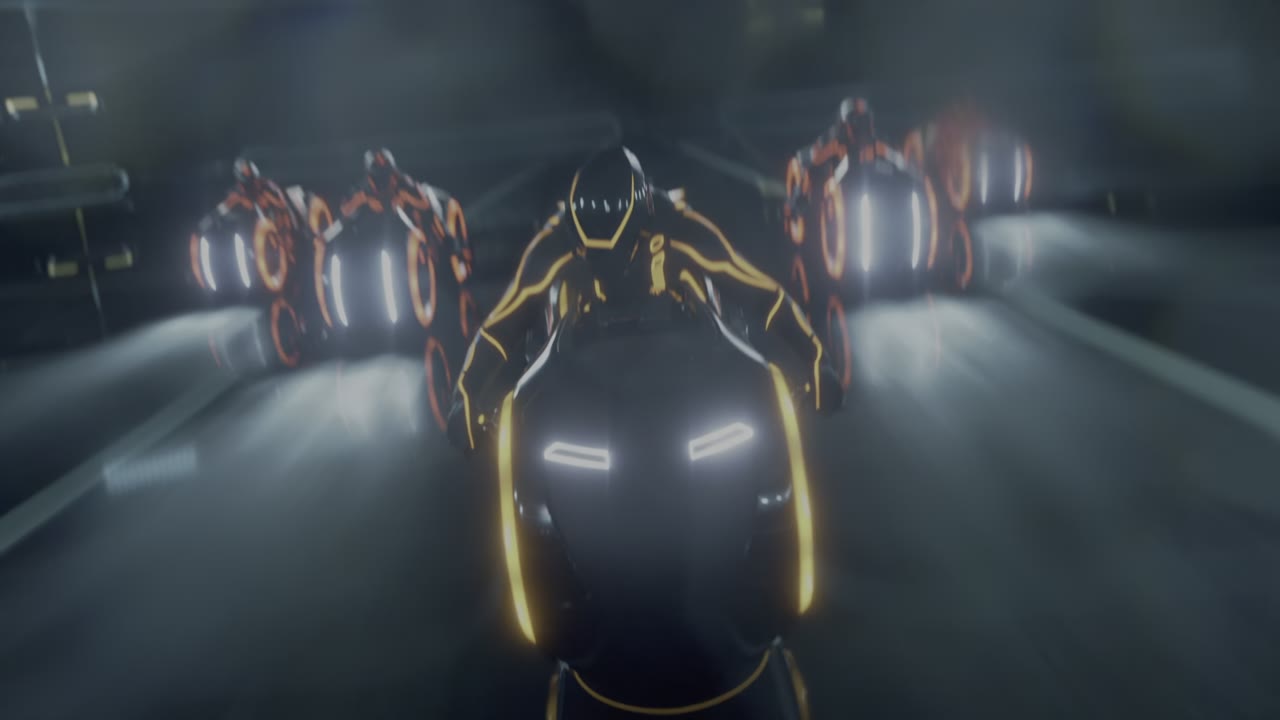4K 60 FPS - Tron Legacy Demo