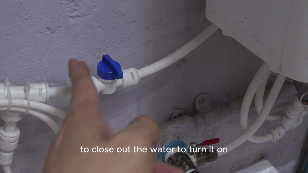 RO Water Open Close