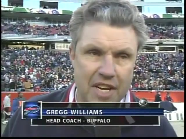 [clip] Gregg Williams halftime notes
