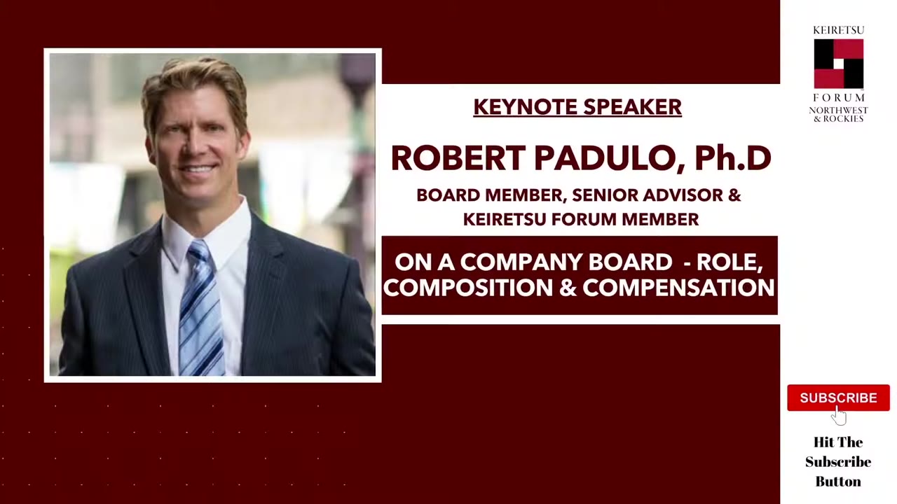 Company Board Roles, Composition and Compensation - Robert Padulo