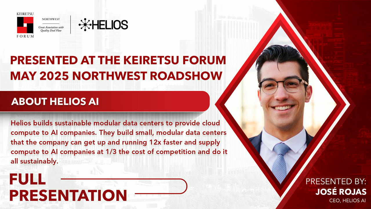 May 2025 Northwest Forums: Helios AI