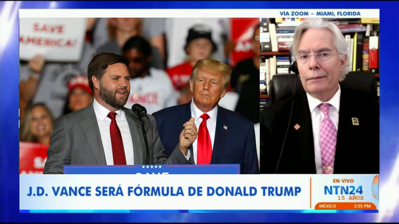 J. D. Vance fue seleccionado por Trump para vicepresidente