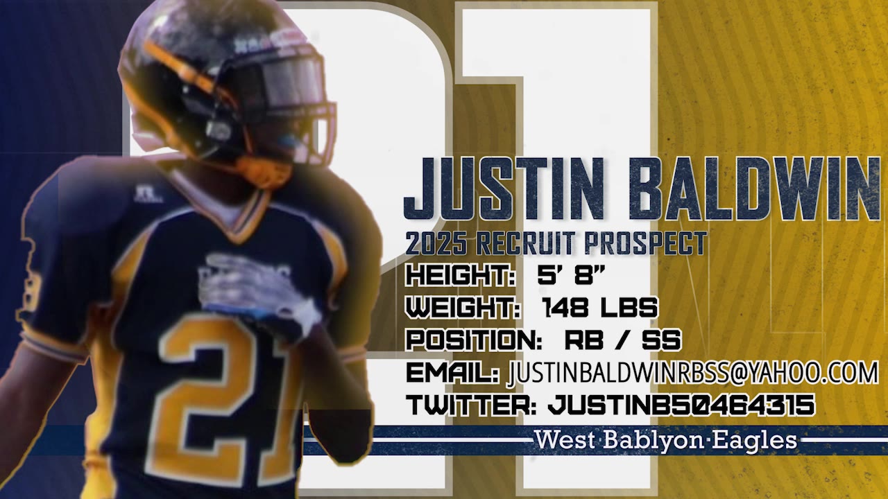 Justin Baldwin 2022 Football Highlights