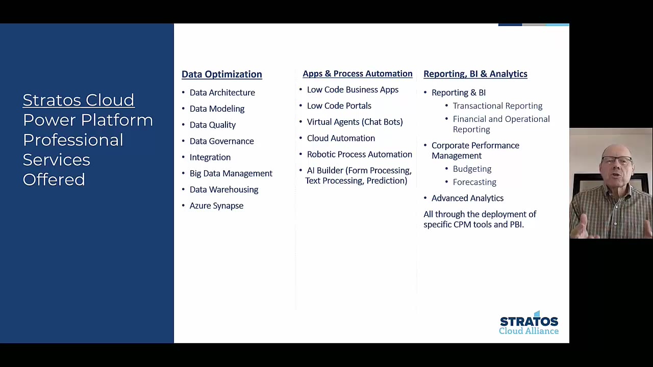 Stratos Cloud Microsoft Power Platform Practice Introduction