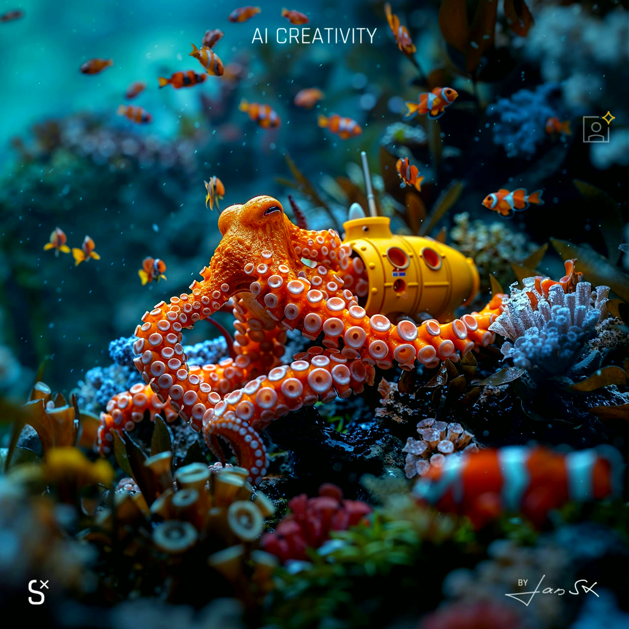 AIV11 - OCTOPUS & SUBMARINE