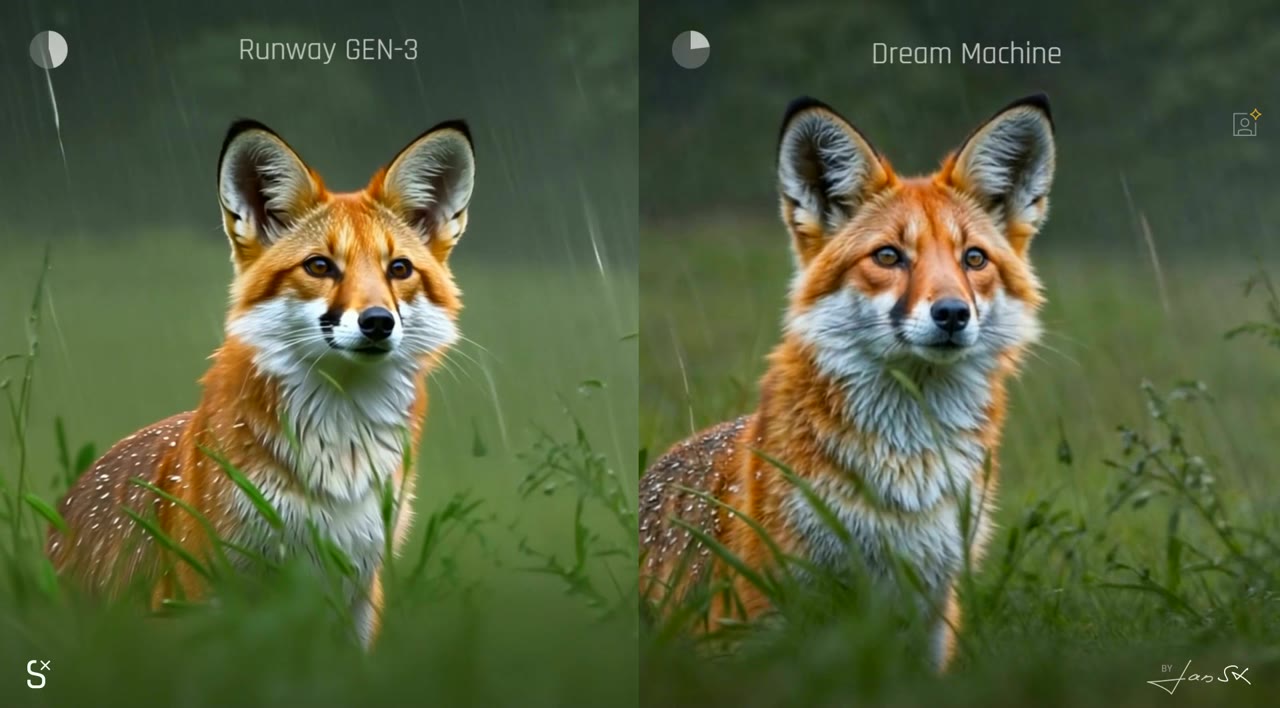 Runway GEN-3 VS Luma AI Dream Machine - FOX