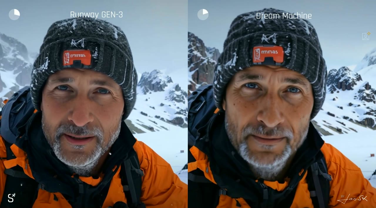 Runway GEN-3 VS Luma AI Dream Machine - CLIMBER