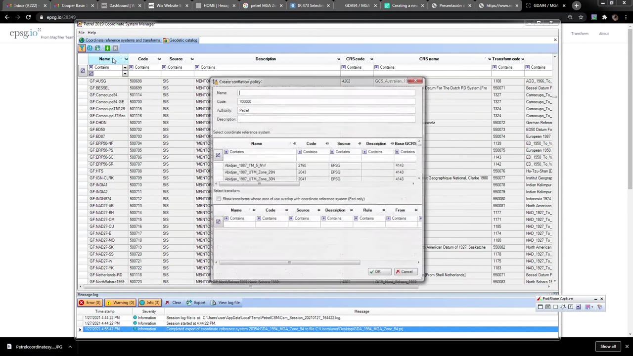 How To Download a Missing CRS for Your Petrel Project - Petrel ...