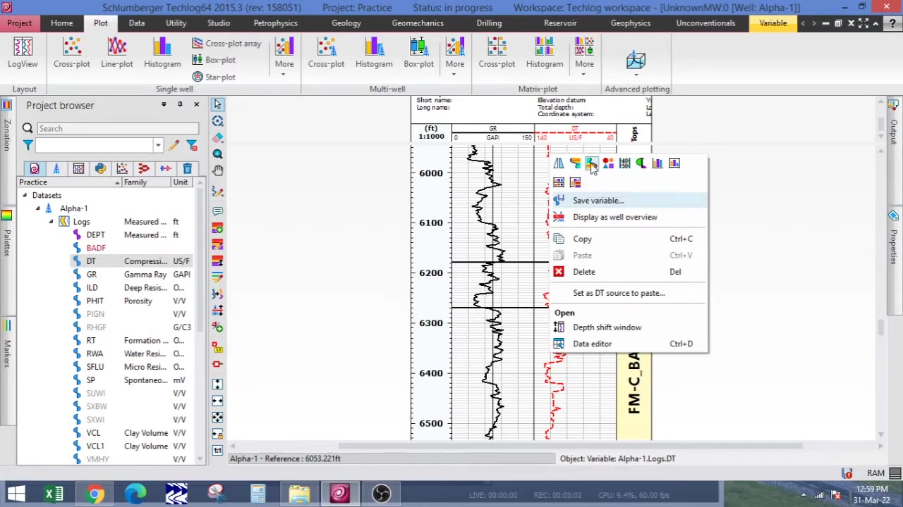 How to Create Well Correlation in Techlog || Techlog Tutorial