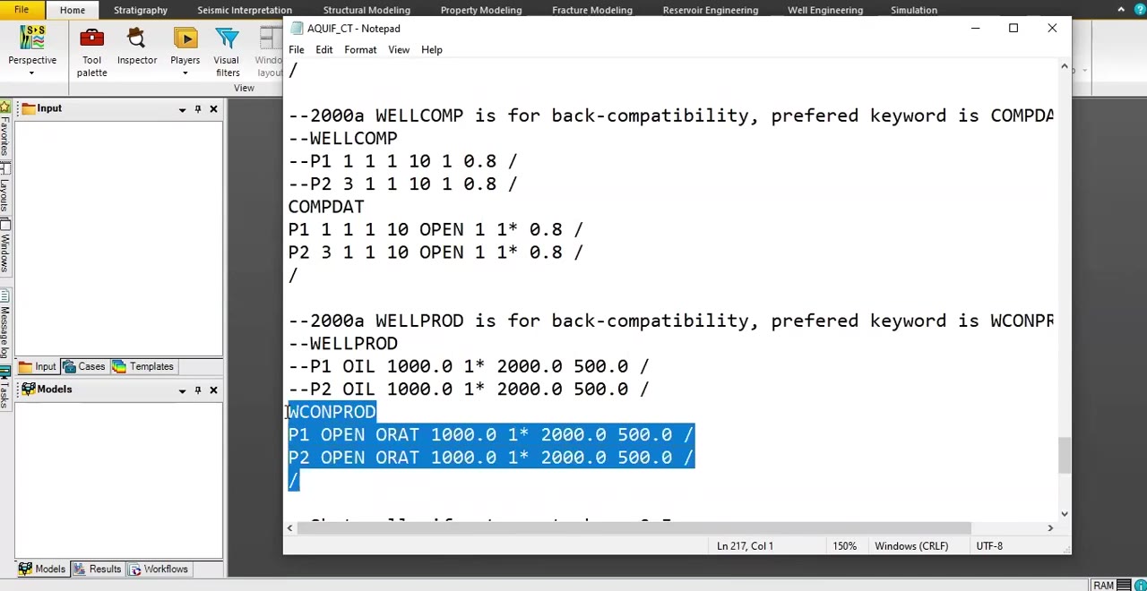 Petrel-Eclipse: Aquifer with Carter-Tracy Model